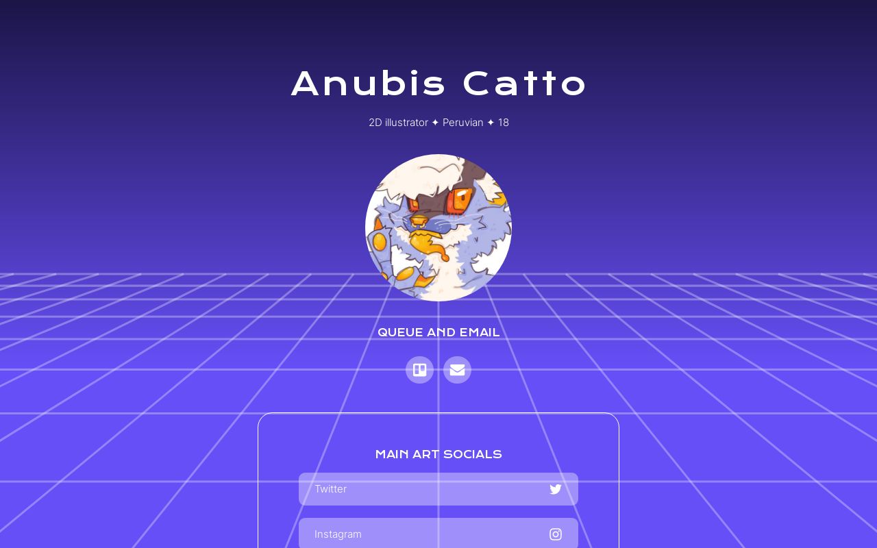 Anubis Catto Carrd